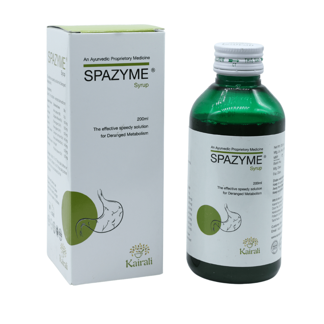 Spazyme Gastric Syrup Ayurvedic Antacid Syrup for Gastric Problem